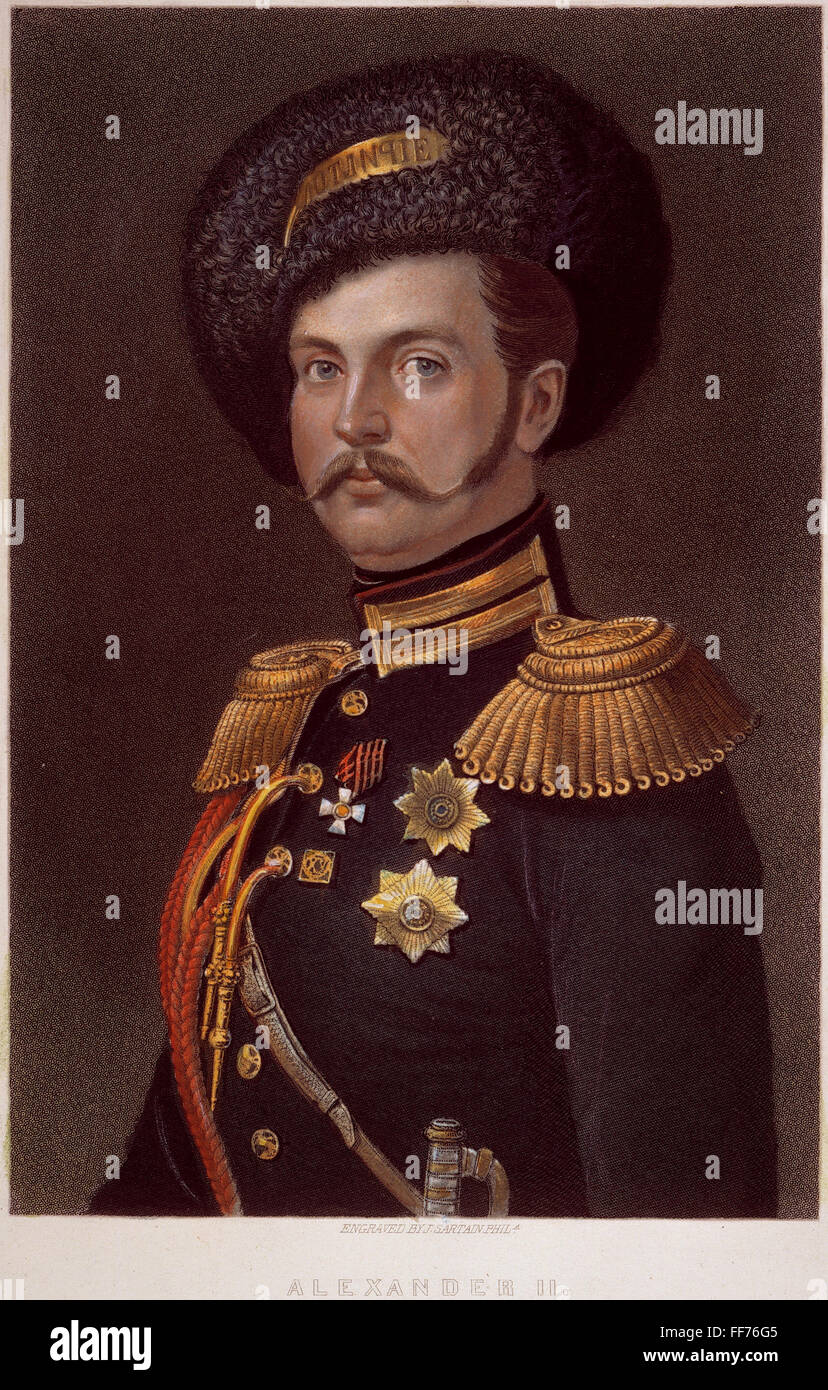 Czar alexander ii of russia hi-res stock photography and images - Alamy