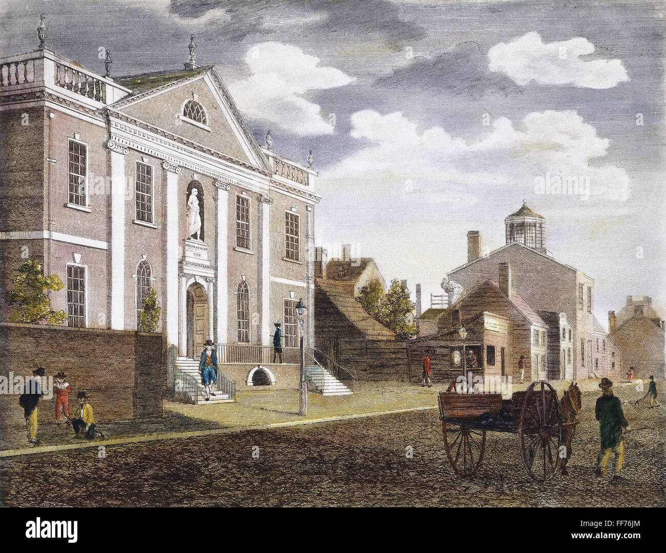 PHILADELPHIA: LIBRARY. /nLibrary Company of Philadelphia (founded by ...