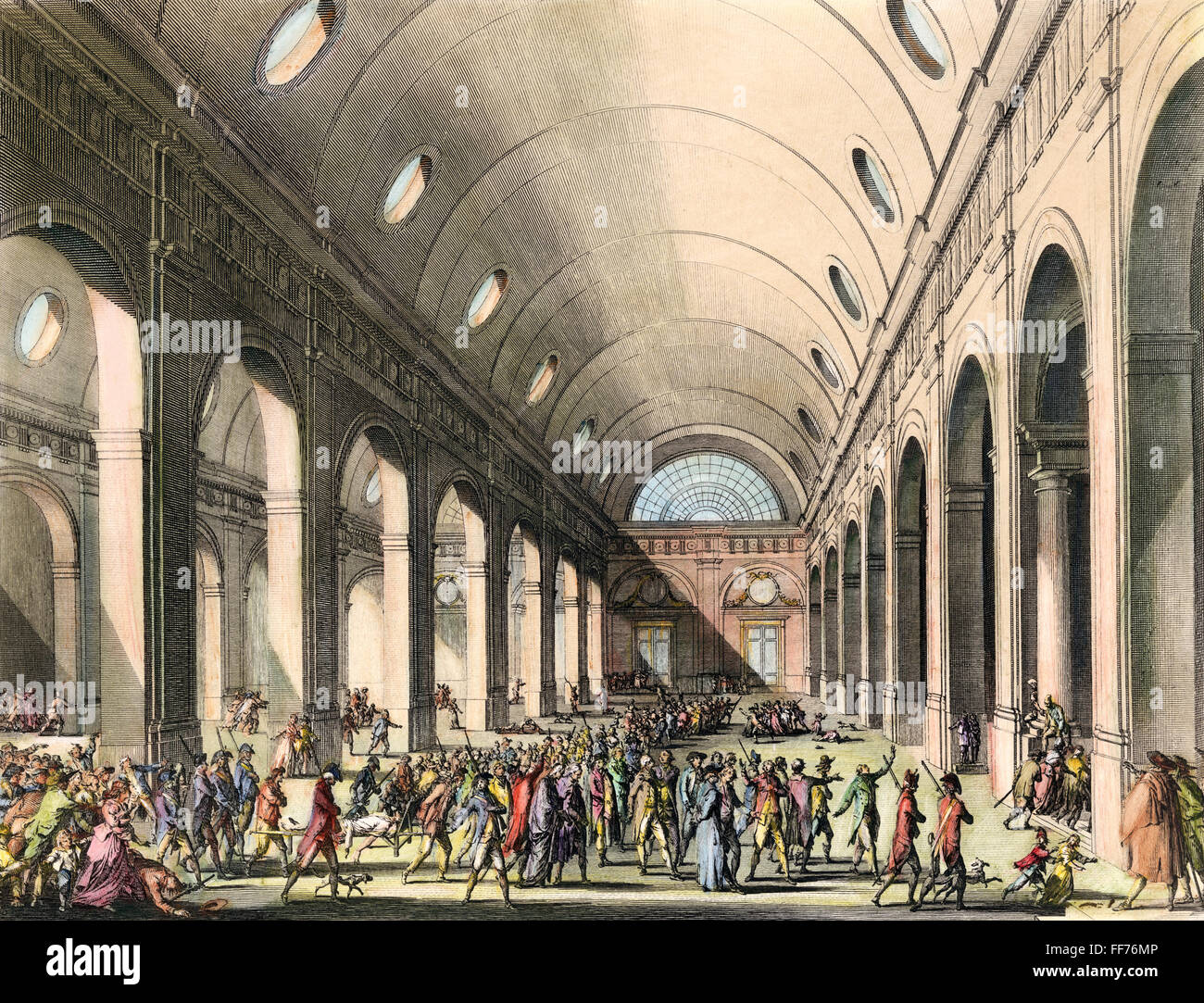 FRENCH REVOLUTION, 1793. /nThe Girondin deputies going to execution on ...