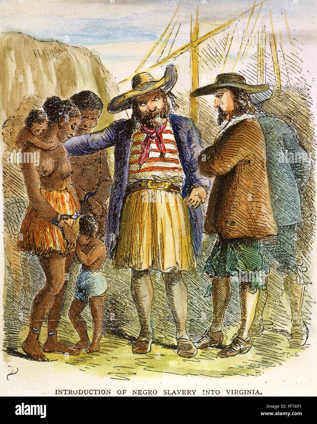 JAMESTOWN: SLAVERY, 1619. /nThe introduction of African slavery into ...