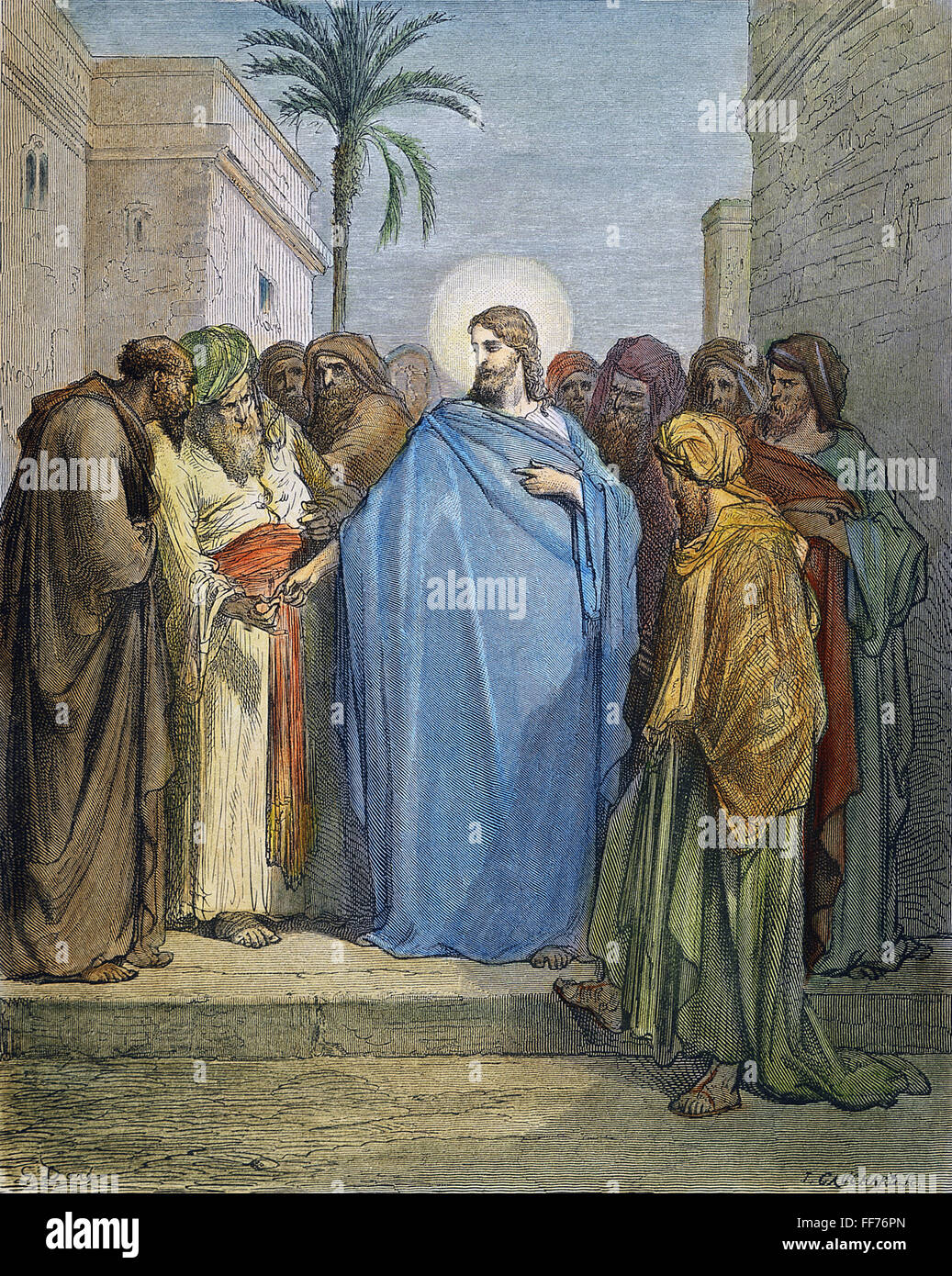 DOR╔: JESUS. /nChrist and the Tribute Money (Matthew 22:21). Wood ...