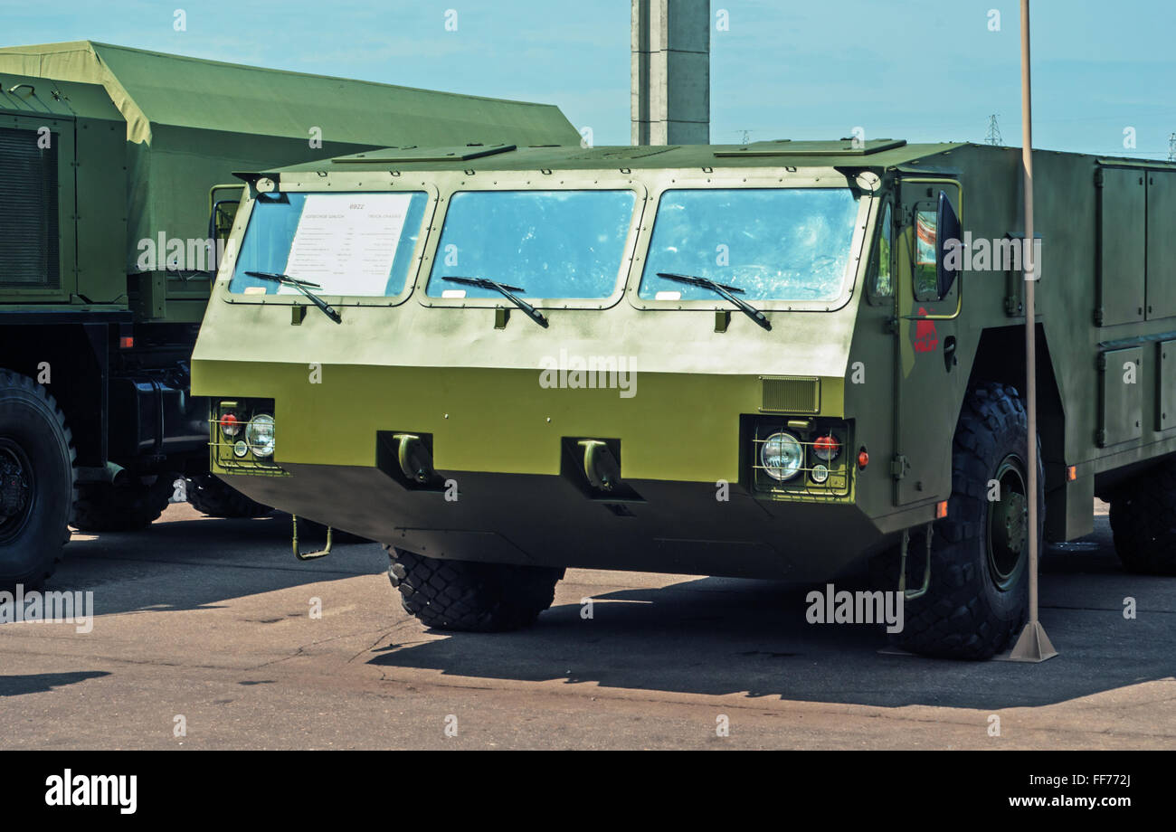 5th Belarusian military exhibition MILEX 2009 - may 2009. Truck chassis ...