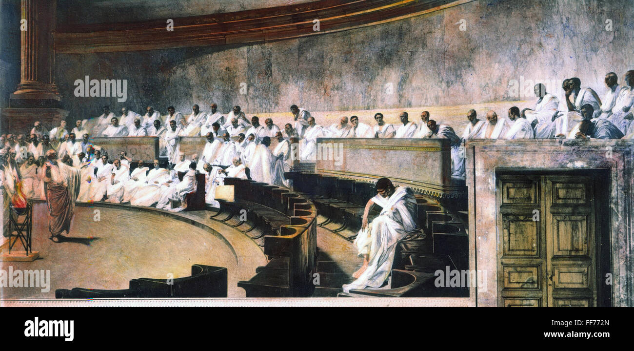 Roman senate painting High Resolution Stock Photography and Images - Alamy