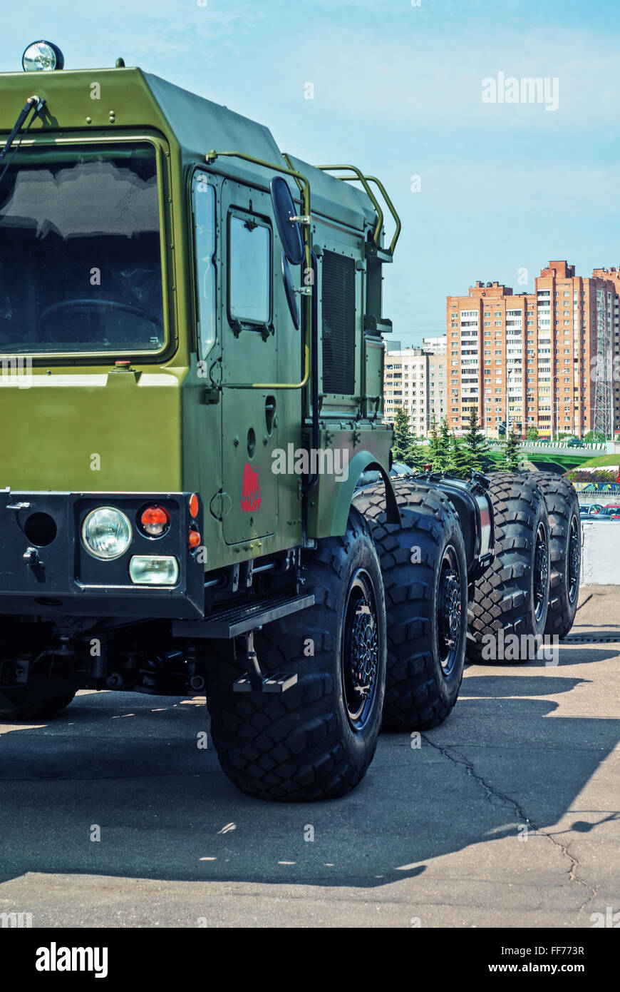 5th Belarusian military exhibition MILEX 2009 - may 2009. Truck chassis ...