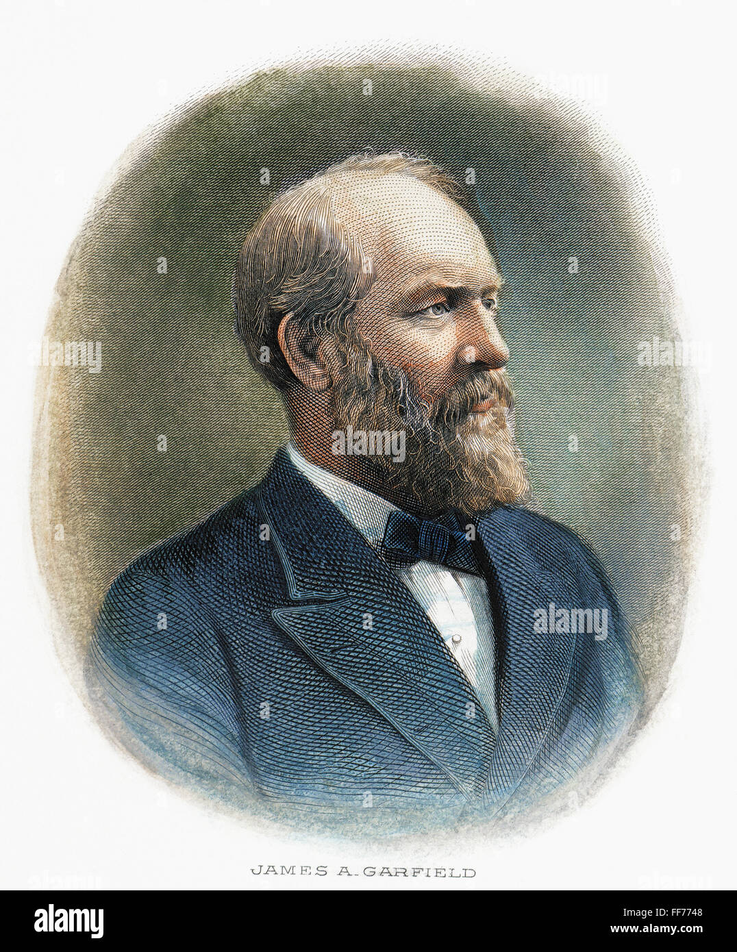 JAMES A. GARFIELD (1831-1881). /n20th President of the United States ...