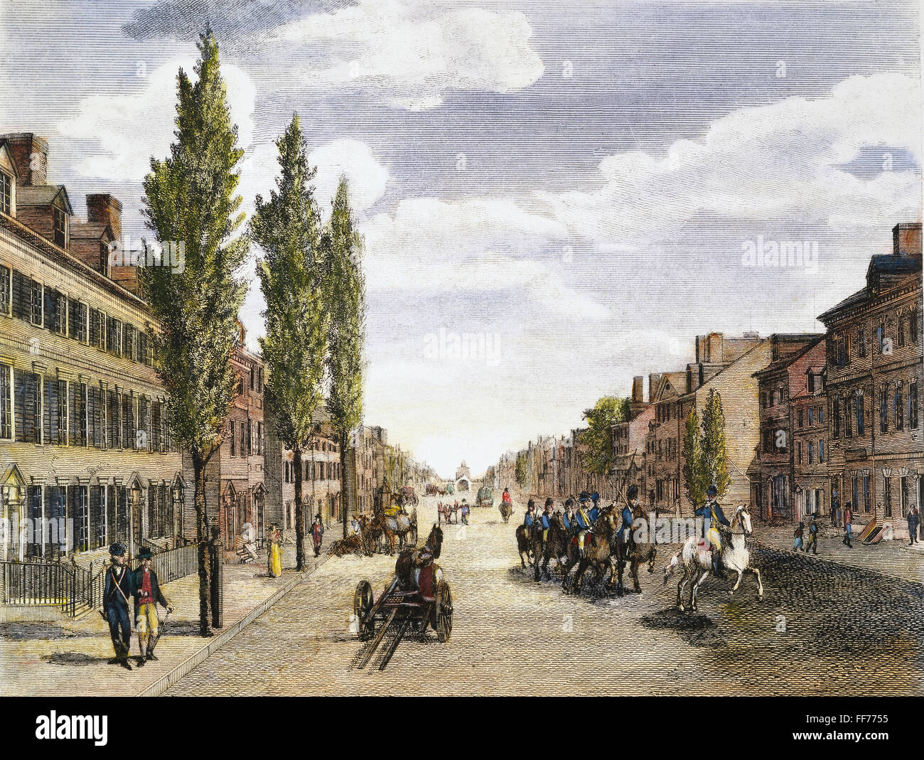 North philadelphia street hi-res stock photography and images - Alamy
