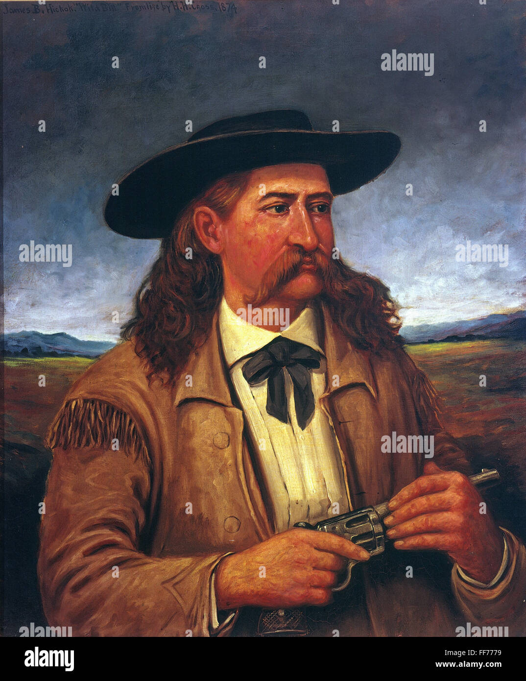 WILD BILL HICKOK /n(1837-1876). NΘ James Butler Hickock. American scout ...