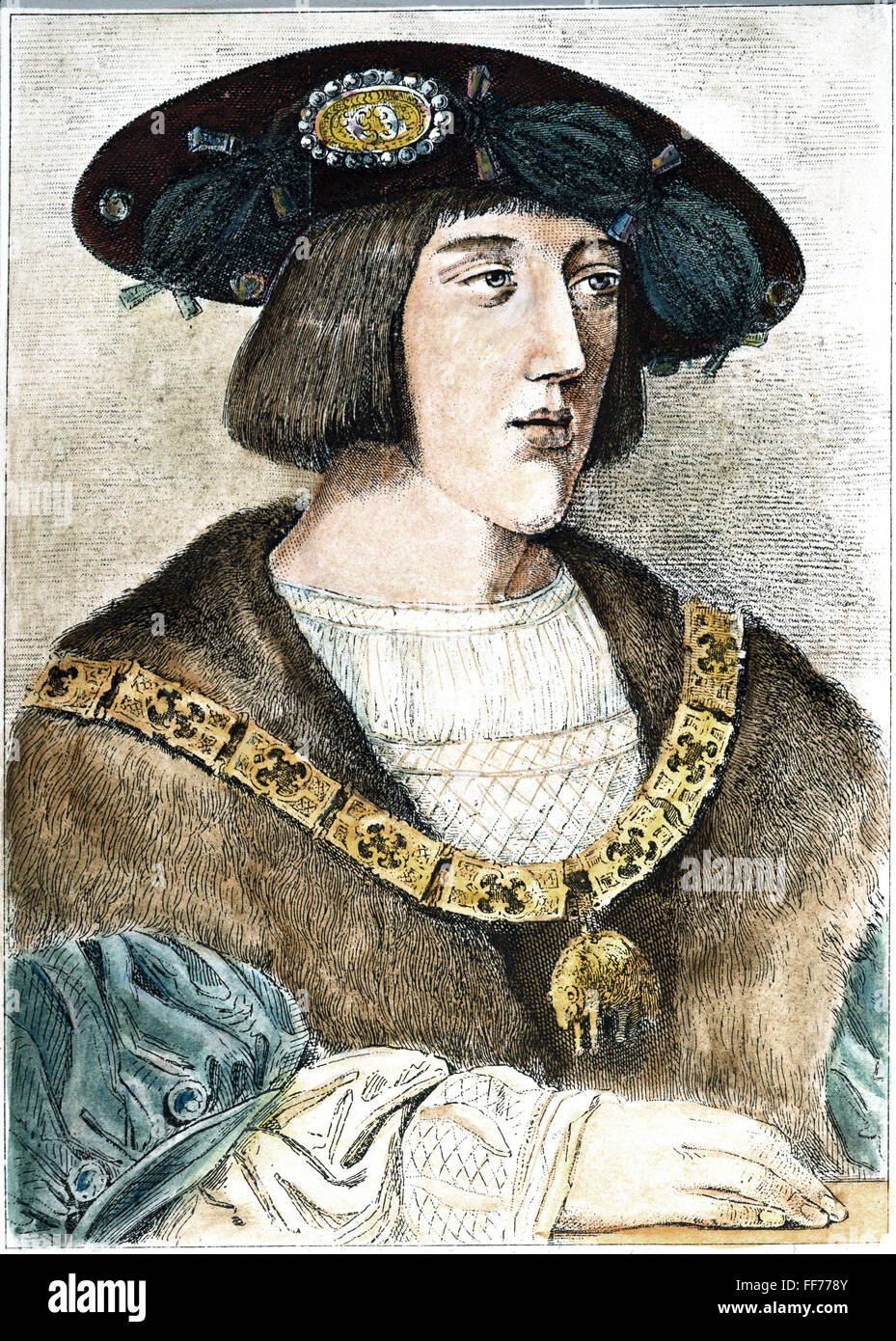 CHARLES V (1500-1558). /nHoly Roman Emperor (1519-1556) and King of ...