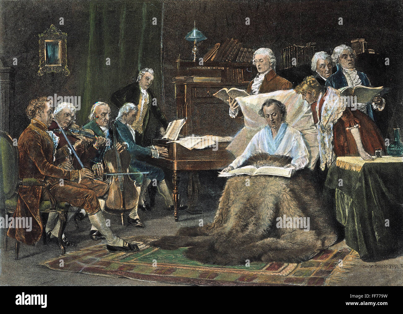 WOLFGANG AMADEUS MOZART /n(1756-1791). Austrian composer. Mozart ...