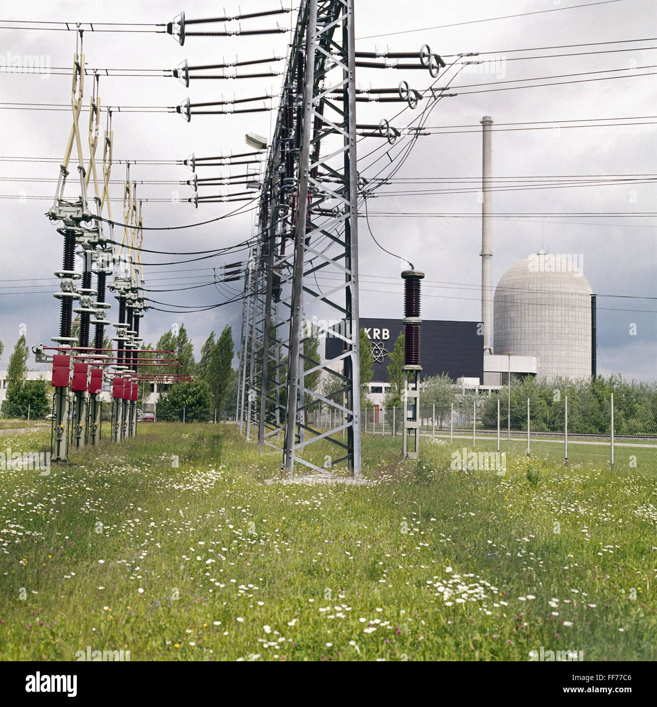 Nuclear power plant brokdorf exterior hi-res stock photography and images - Alamy