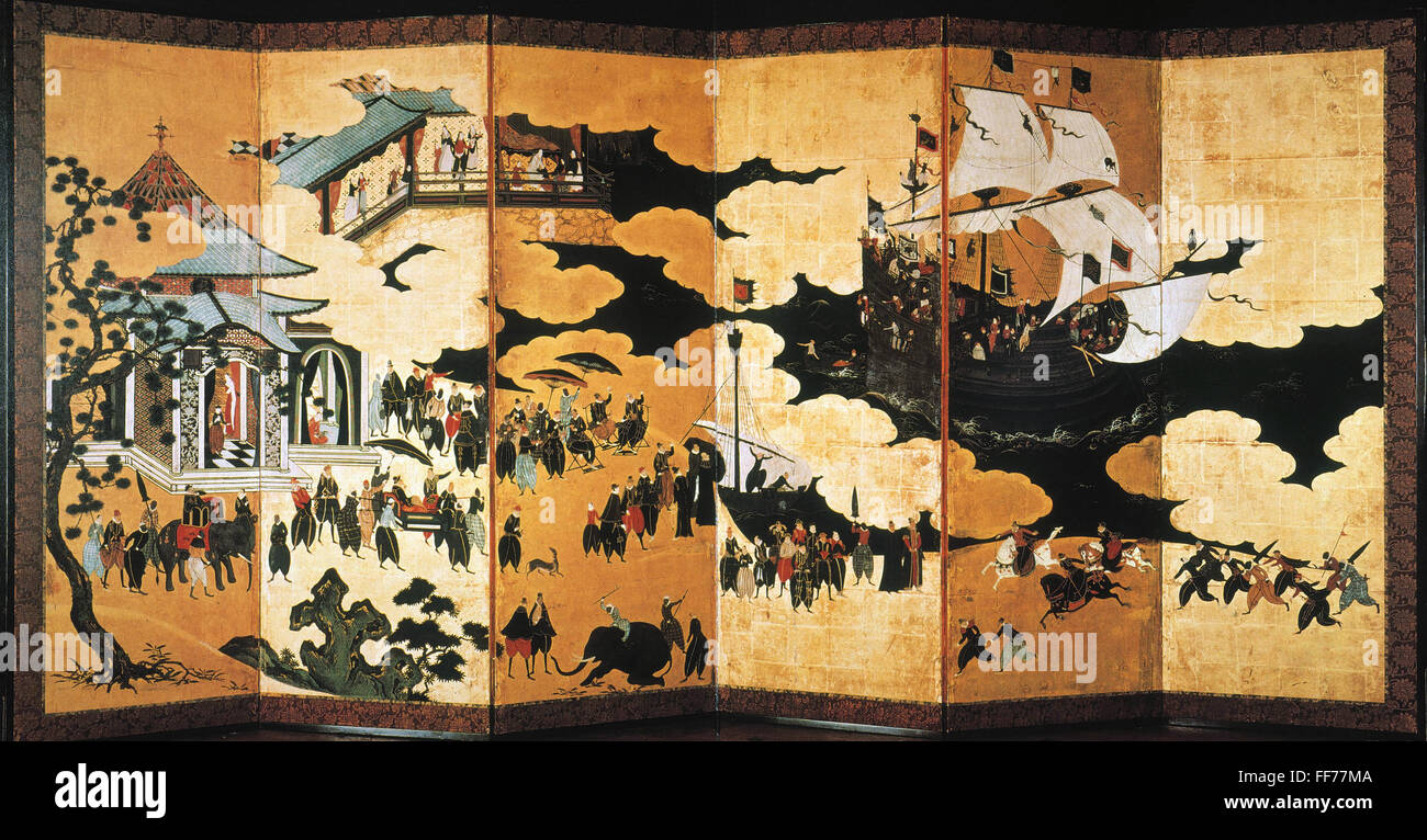 PORTUGUESE TRADE: GOA. /nThe departure from Goa of a Portugese merchant ...