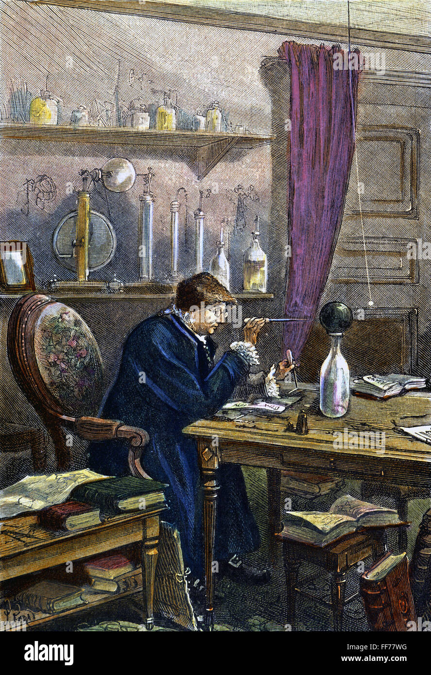 BENJAMIN FRANKLIN/n(1706-1790). American printer, publisher, scientist ...