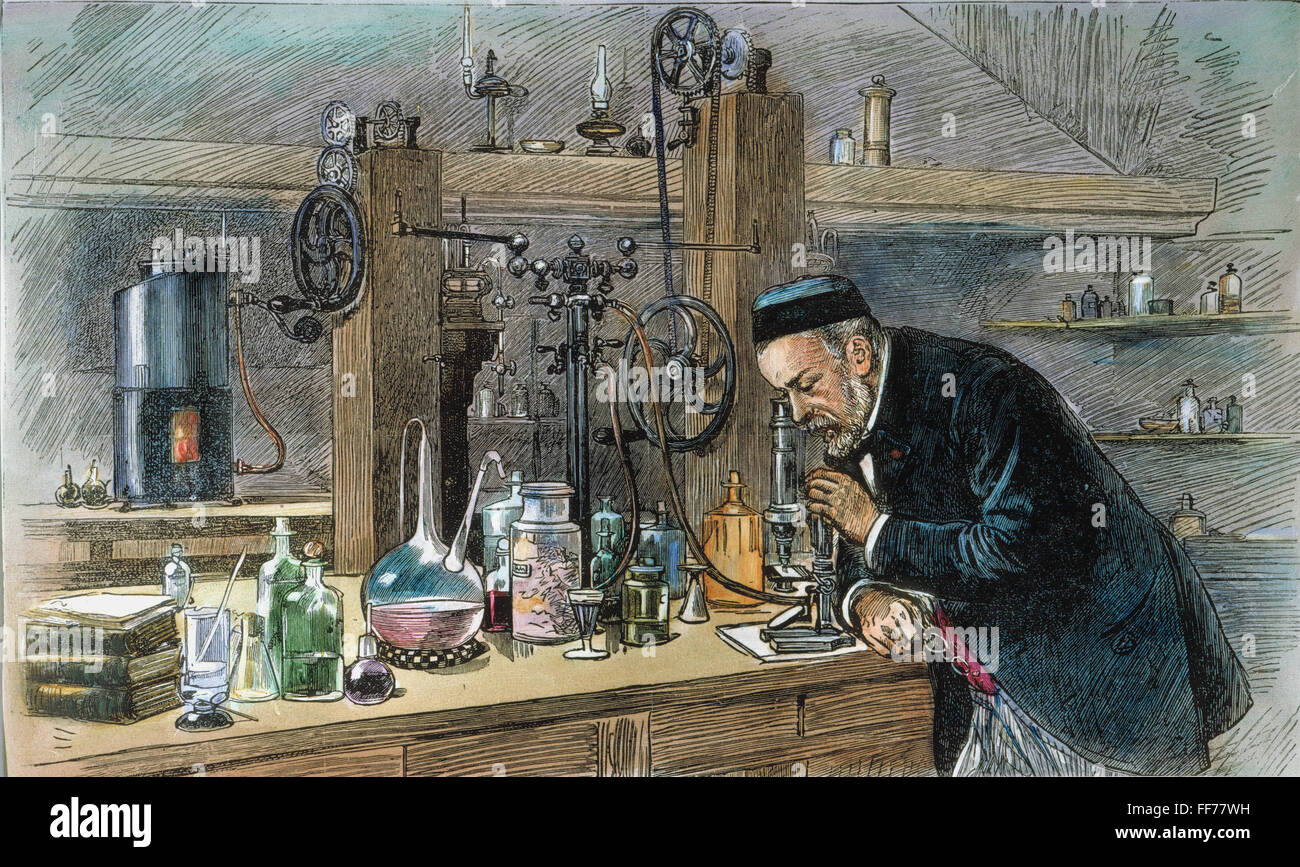 LOUIS PASTEUR (1822-1895). /nFrench chemist and microbiologist. Pasteur ...