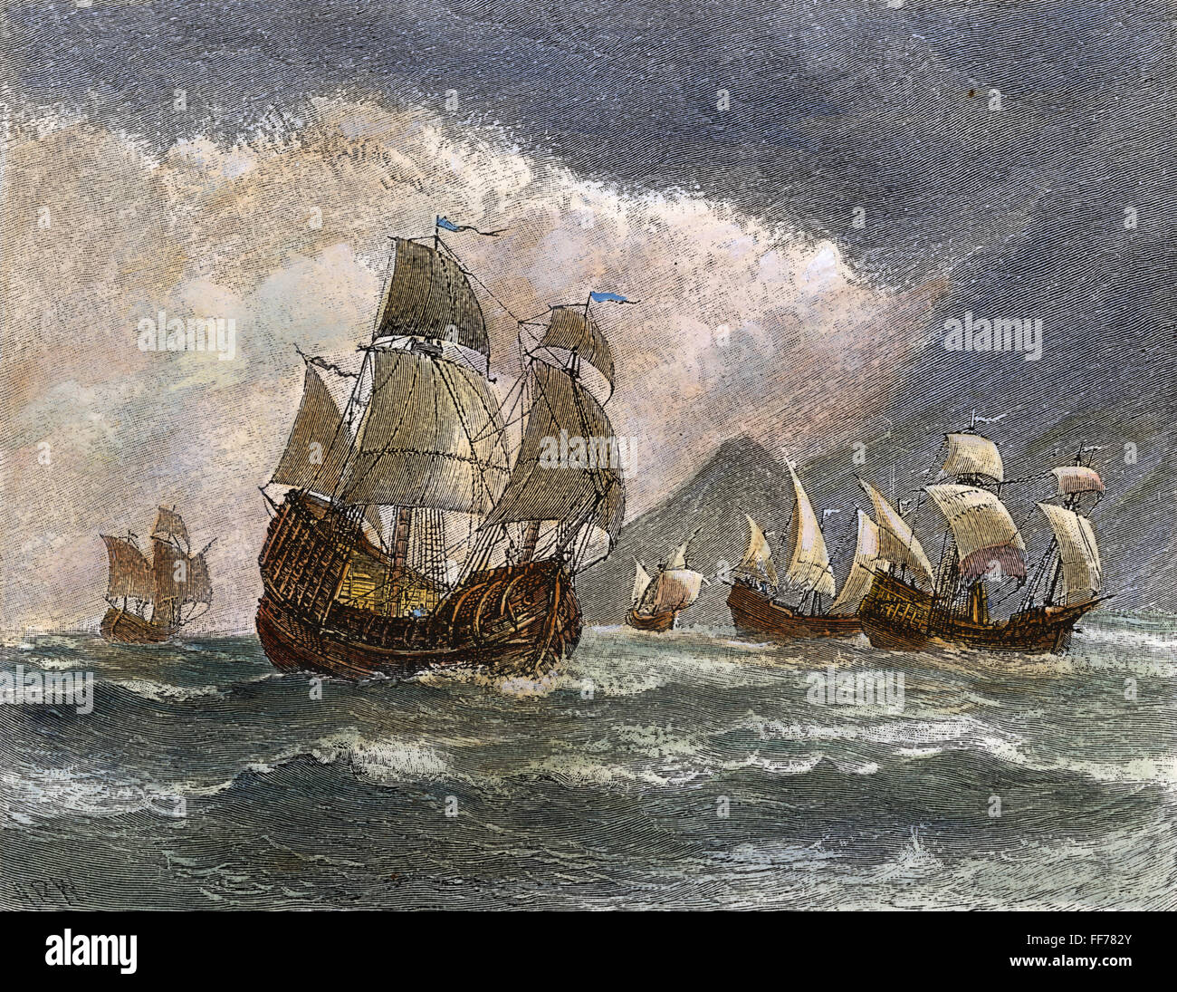 Ferdinand Magellans 5 Ships First Voyage Round The World Shipping