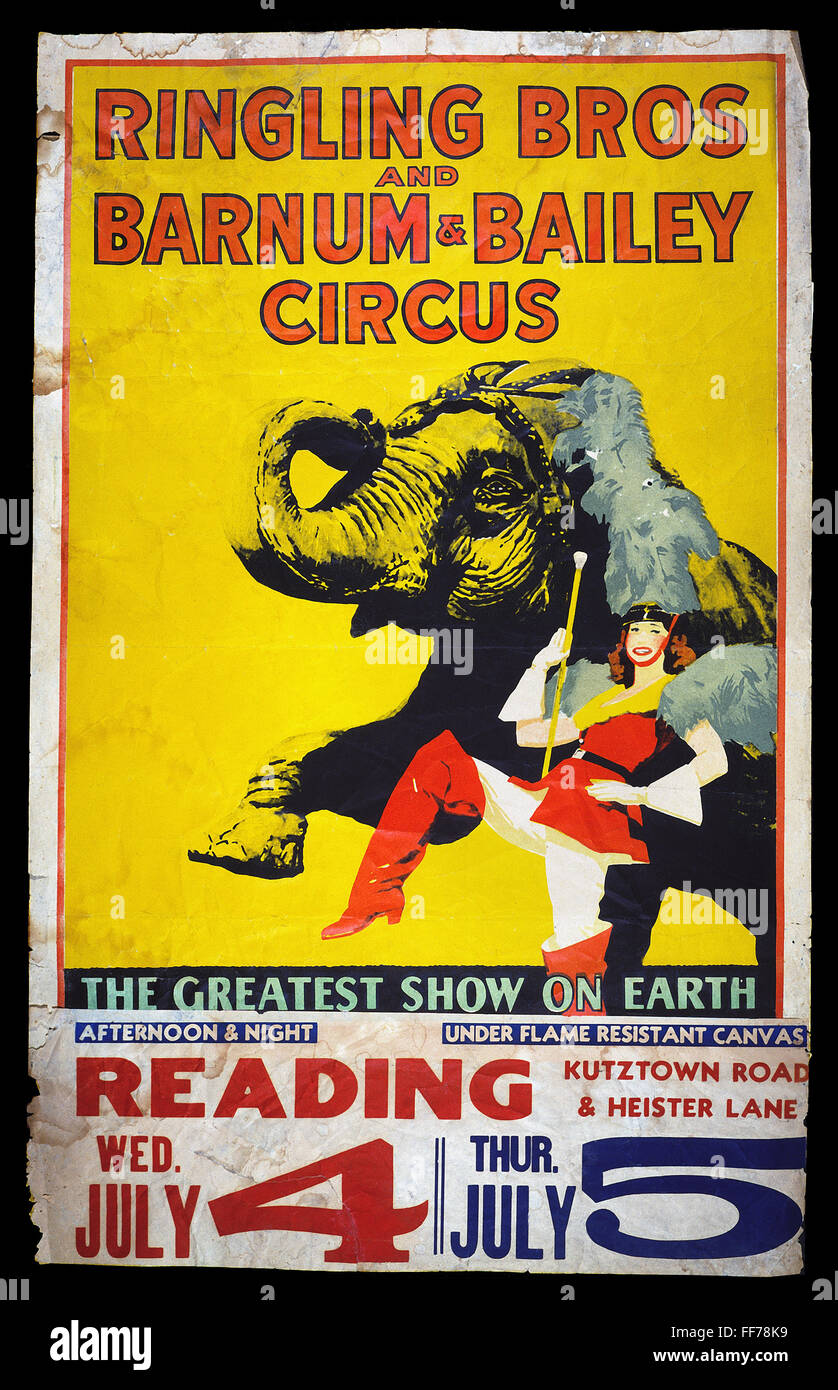 Ringling brothers and barnum and bailey circus hi-res stock photography ...