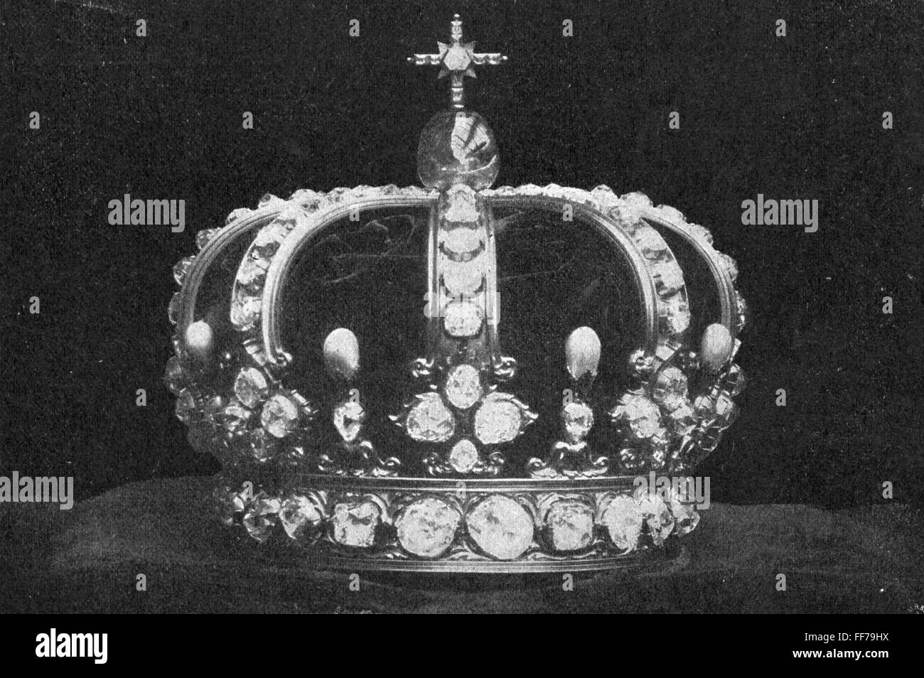 crowns / crown jewels, Prussia, royal crown, manufactured for William ...