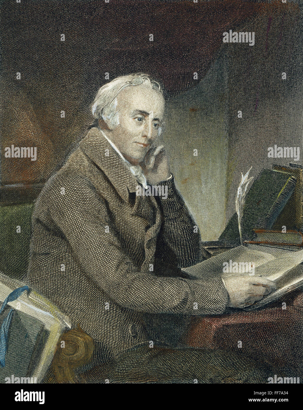 BENJAMIN RUSH (1745-1813). /nAmerican physician, educator, and patriot ...