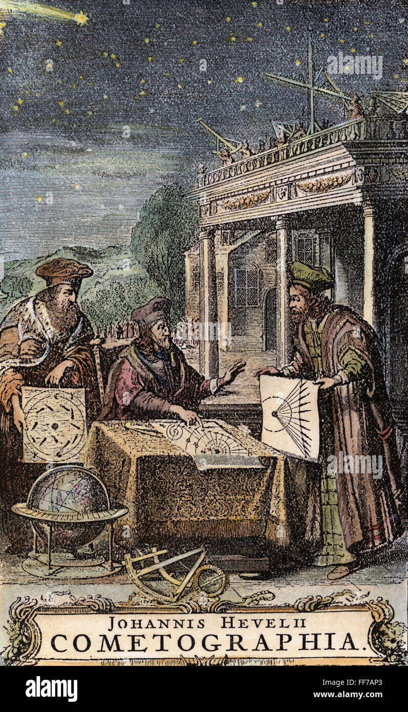 Hevelius comet hi-res stock photography and images - Alamy
