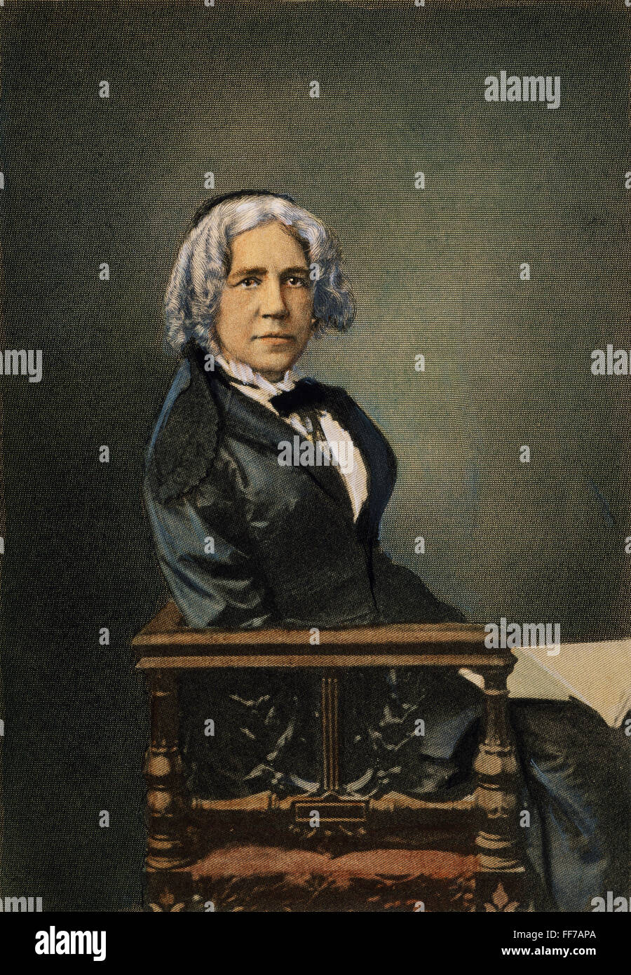 MARIA MITCHELL (1818-1889). /nAmerican astronomer. Engraving, 19th ...