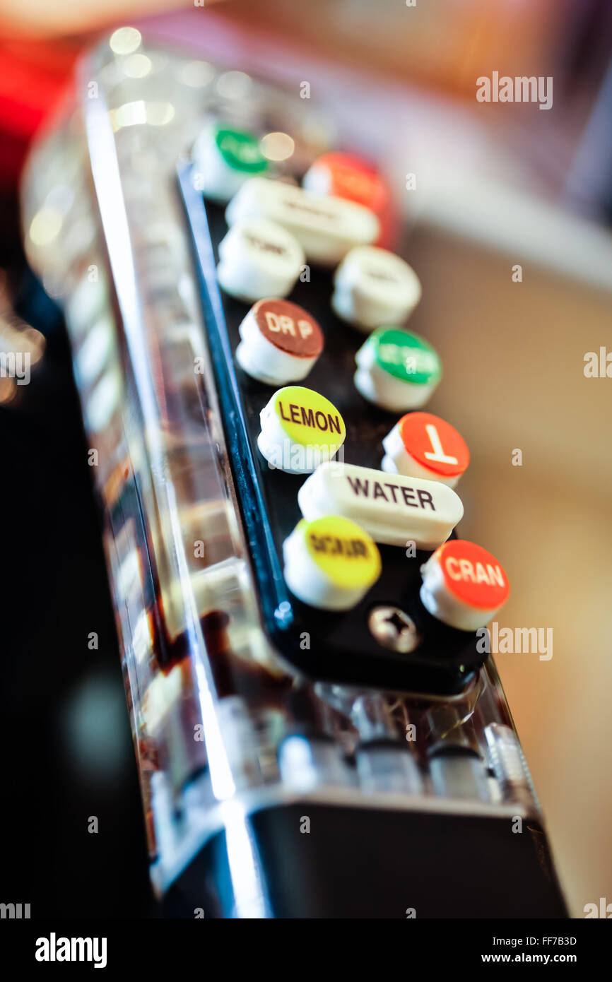 Soft drink dispenser hi-res stock photography and images - Alamy