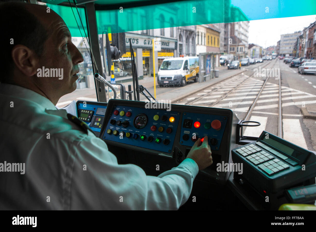 Tram controller hi-res stock photography and images - Alamy
