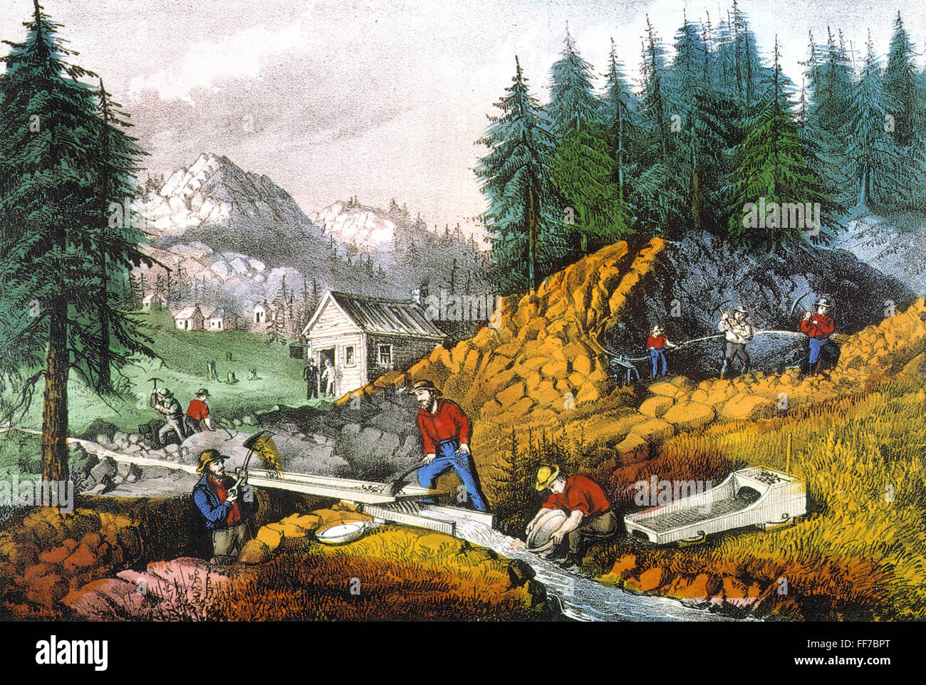 Long tom gold hi-res stock photography and images - Alamy