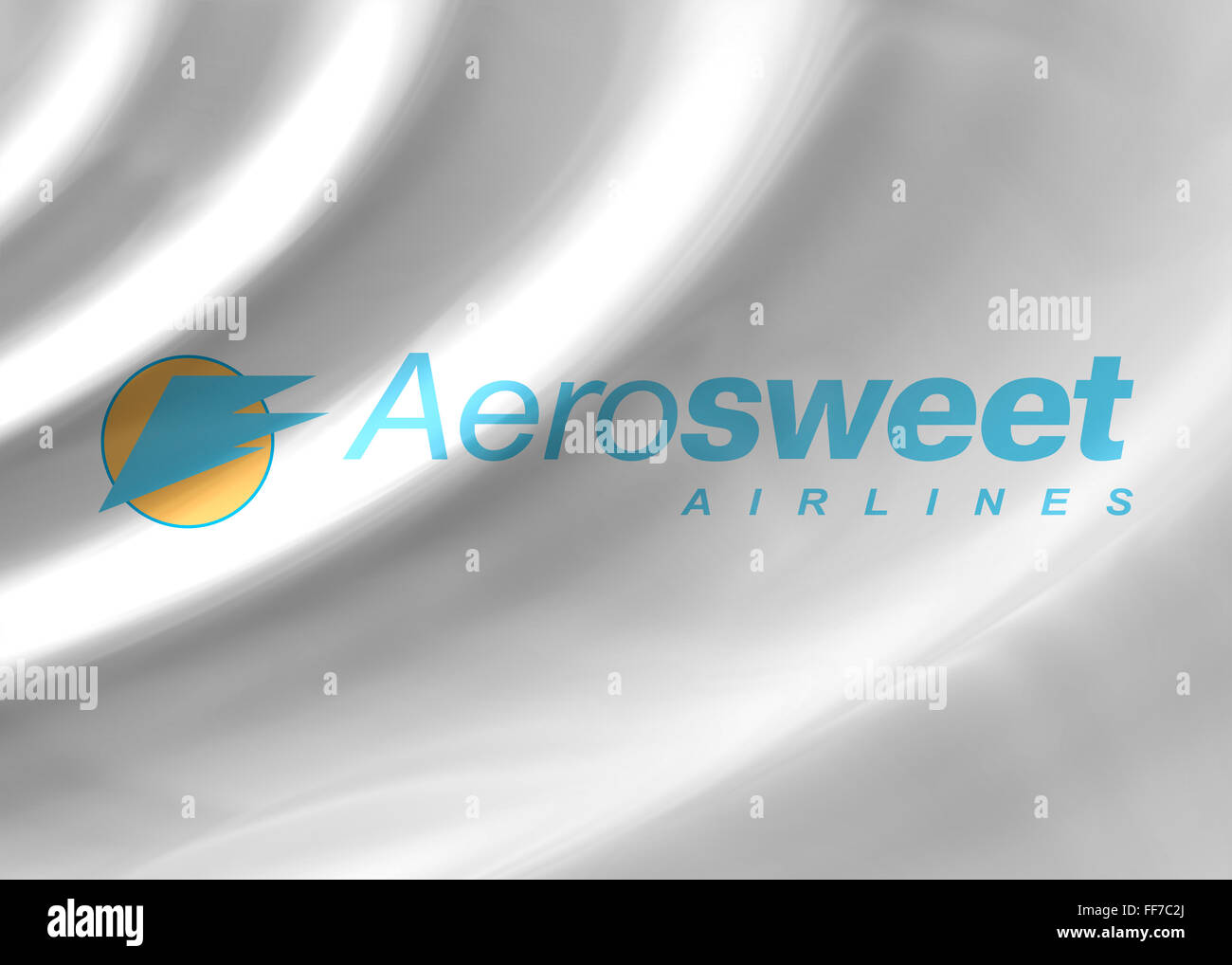 Aero Sweet logo flag symbol Stock Photo - Alamy