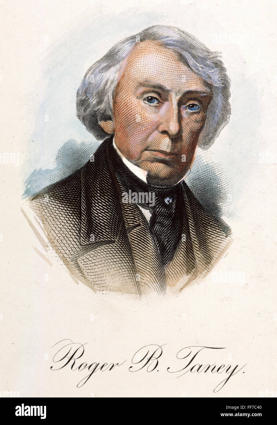 ROGER B. TANEY (1777-1864). /nChief Justice of the United States ...