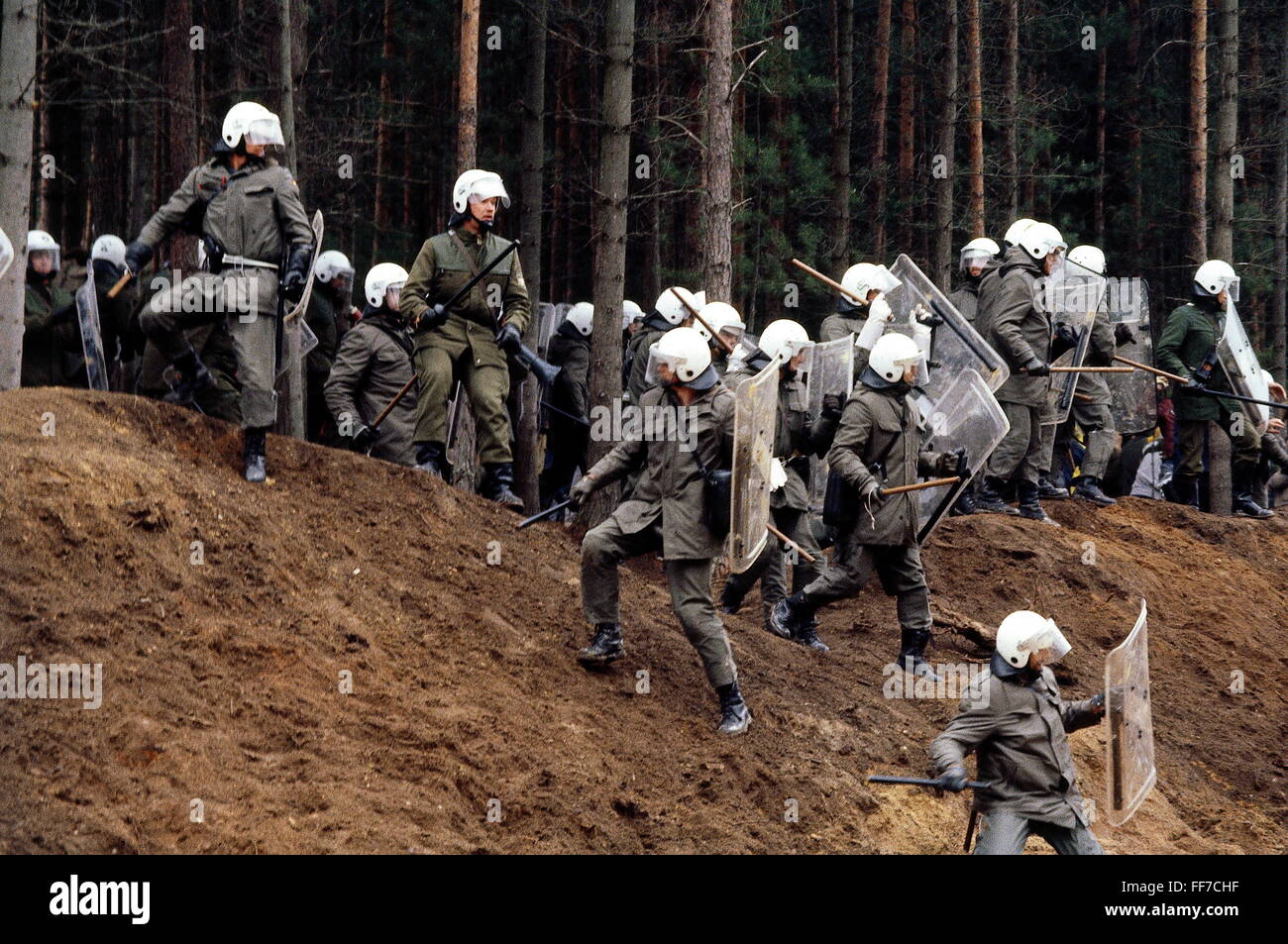 geography / travel, Germany, politics, demonstrations, Wackersdorf ...