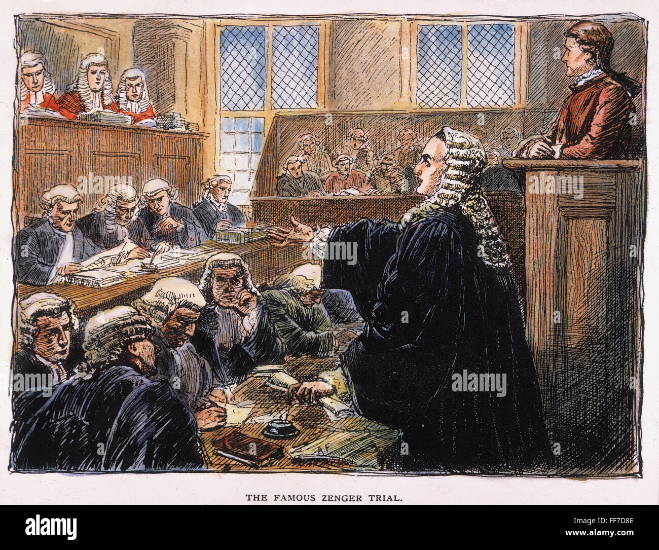 JOHN PETER ZENGER TRIAL. /nJohn Zenger, an American printer and ...