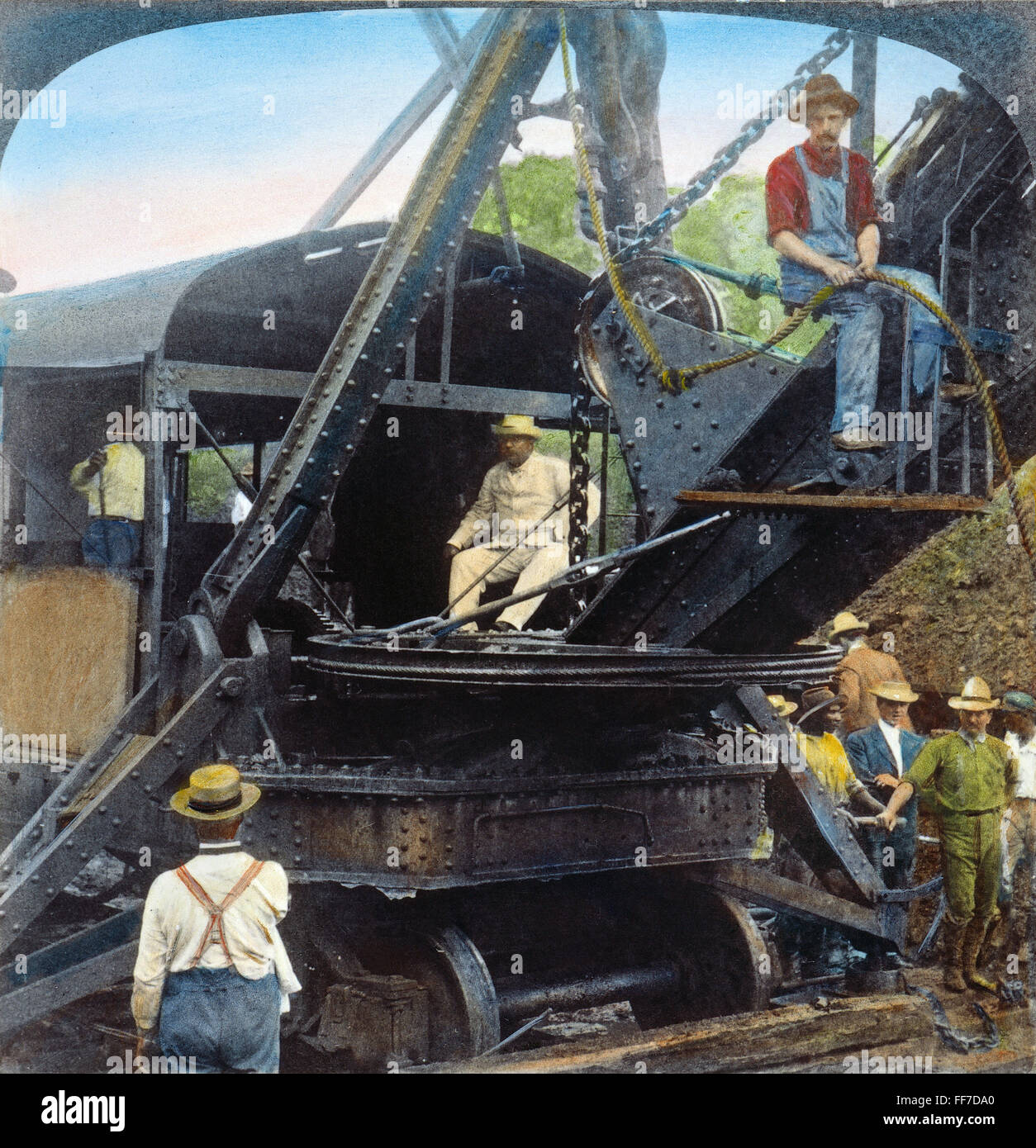 ROOSEVELT: PANAMA CANAL. /nPresident Theodore Roosevelt (1858-1919 ...