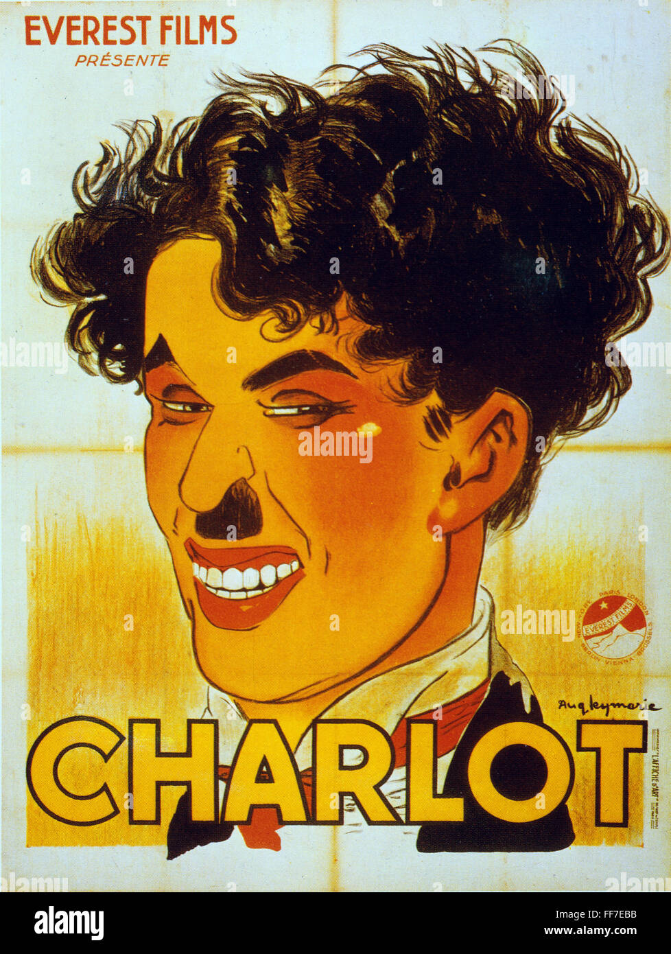 CHARLIE CHAPLIN POSTER. /nChaplin on a French motion picture poster ...