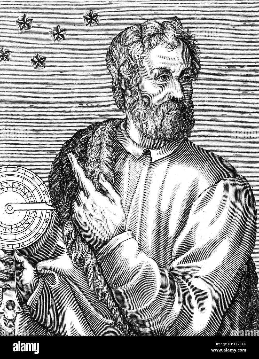 CHRISTOPHER COLUMBUS /n(1451-1506). Italian navigator. Woodcut, Flemish ...