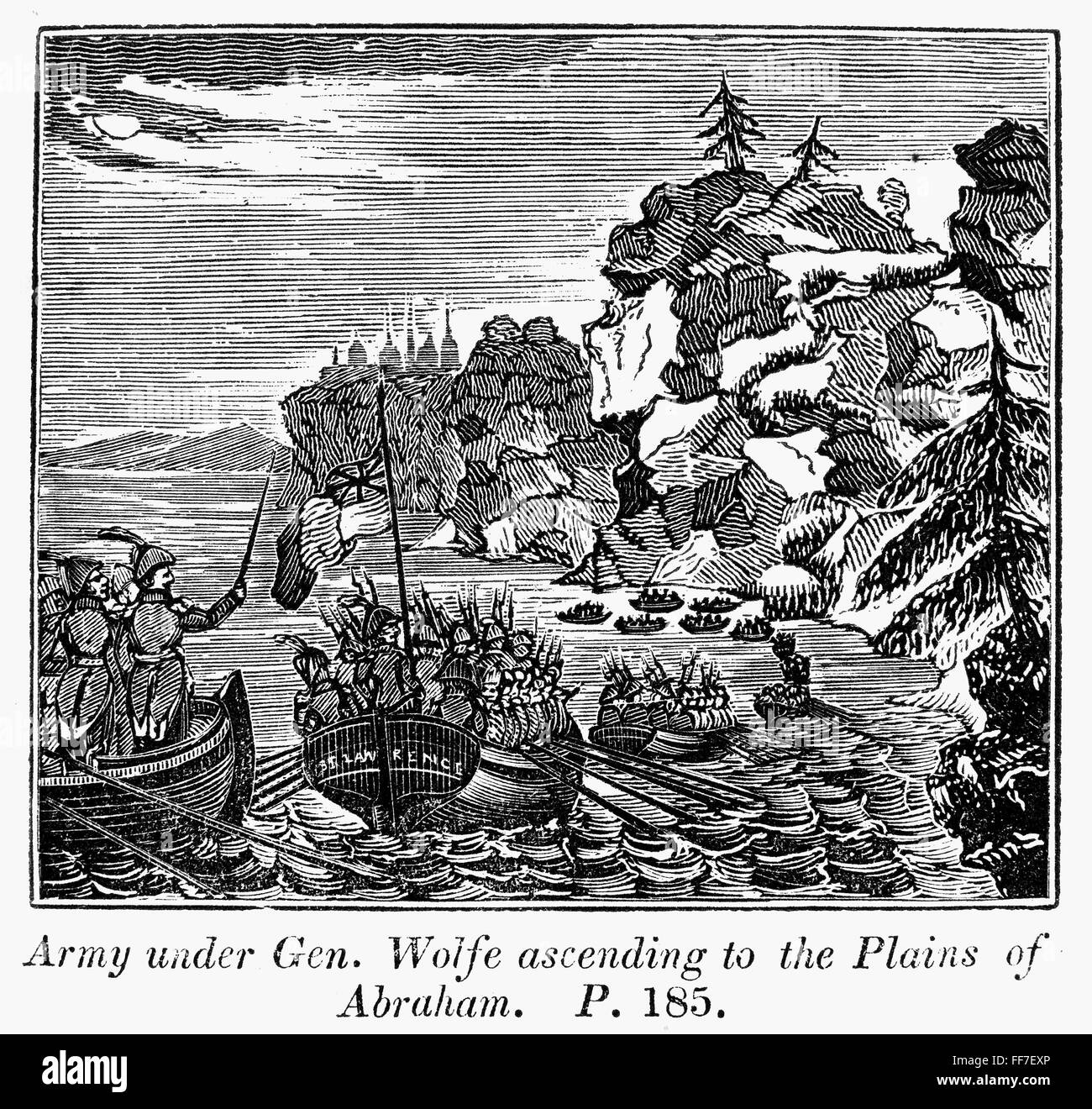 CANADA: WOLFE'S EXPEDITION. /nGeneral James Wolfe's expedition against ...