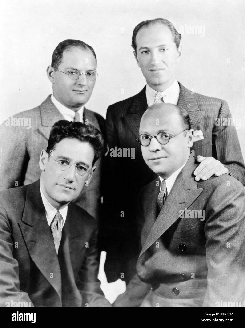 GEORGE GERSHWIN (1898-1937). /nAmerican composer. From top left ...