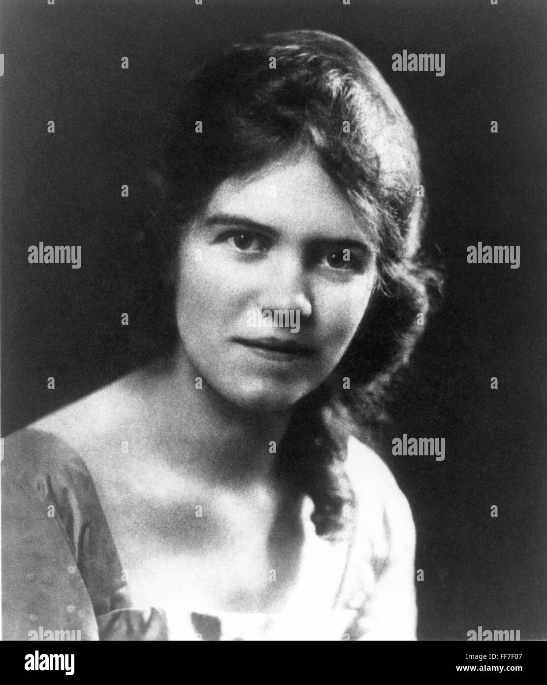 MARGARET MEAD (1901-1978)./nAmerican anthropologist. At age 16 Stock ...