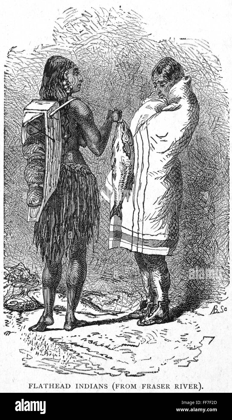 NATIVE AMERICANS: FLATHEADS. /nFlathead Native Americans of the Fraser ...