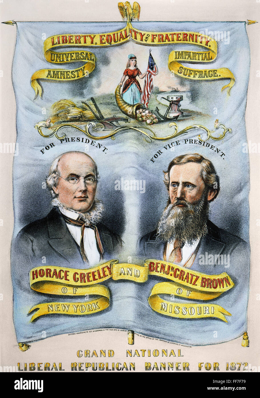 1872 presidential campaign hi-res stock photography and images - Alamy