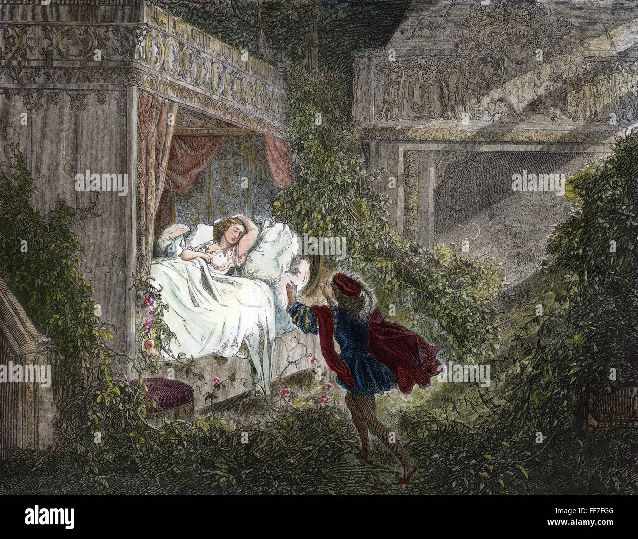 Sleeping beauty fairy tale hi-res stock photography and images - Alamy