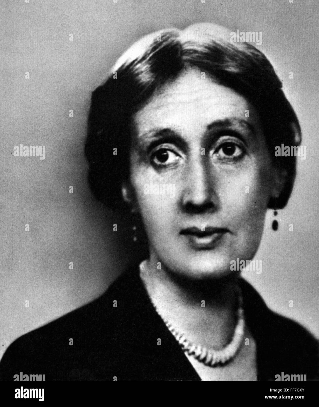 VIRGINIA WOOLF (1882-1941). /nEnglish writer. Photographed in 1932 ...