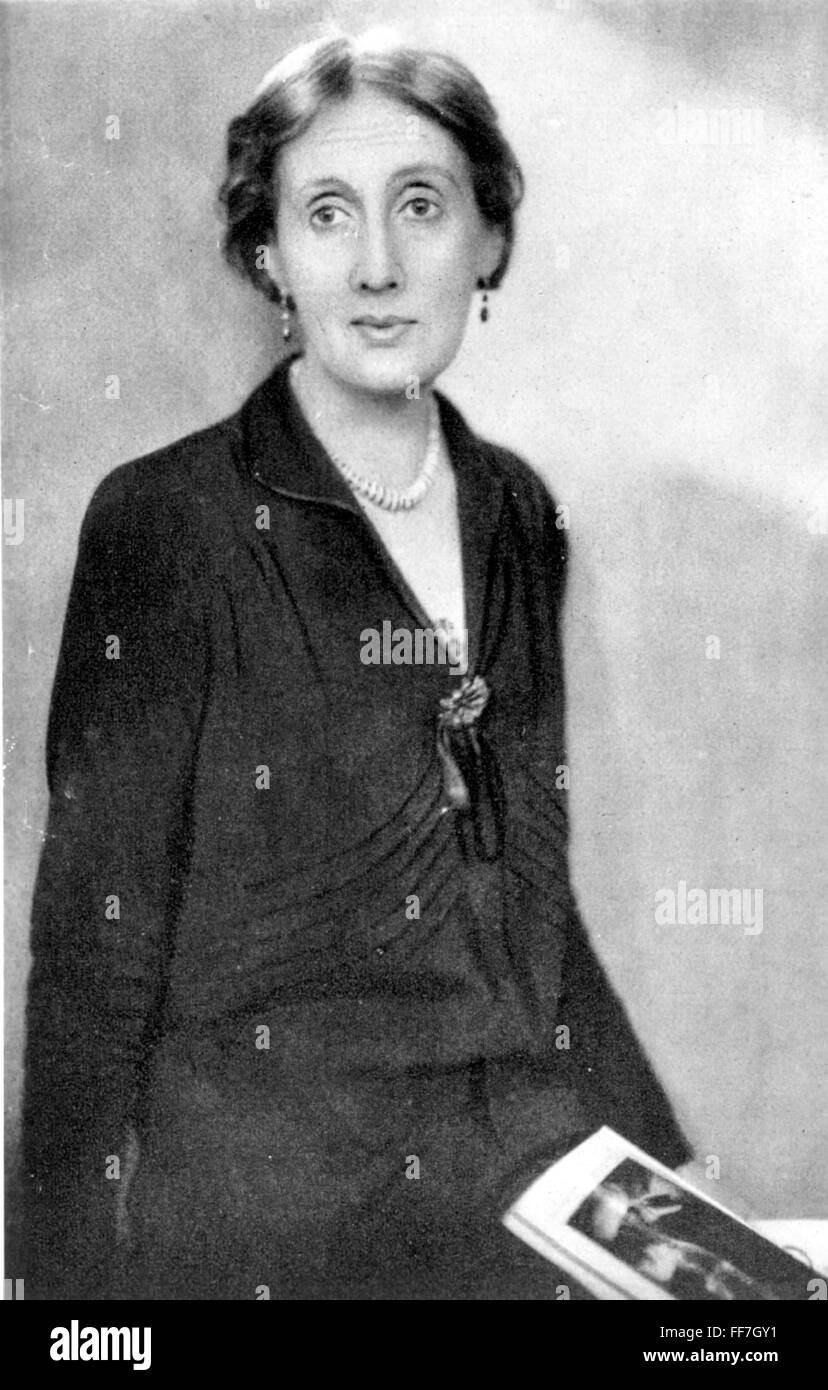 VIRGINIA WOOLF (1882-1941). /nEnglish writer. Photographed in 1932 ...