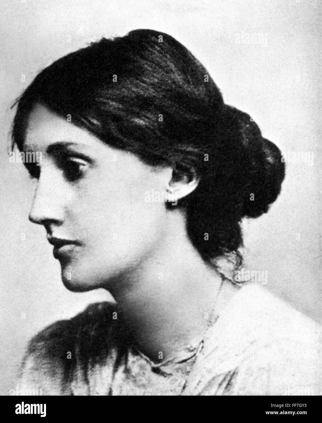 VIRGINIA WOOLF (1882-1941). /nEnglish writer. Photographed in 1903 ...