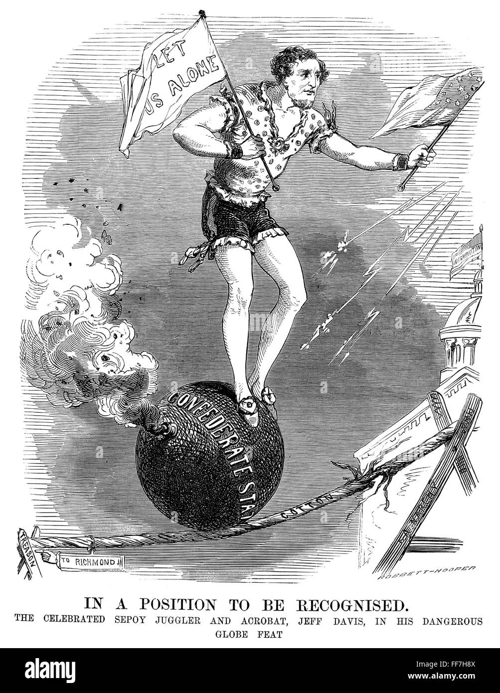 JEFFERSON DAVIS (1808-1889). /nPresident of the Confederate States of ...