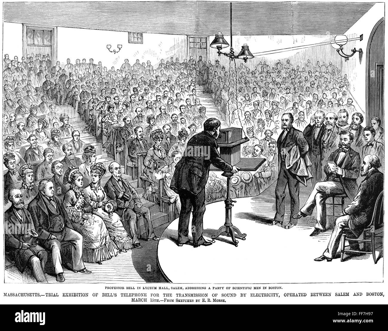 ALEXANDER GRAHAM BELL/n(1847-1922). American (Scottish born) teacher ...