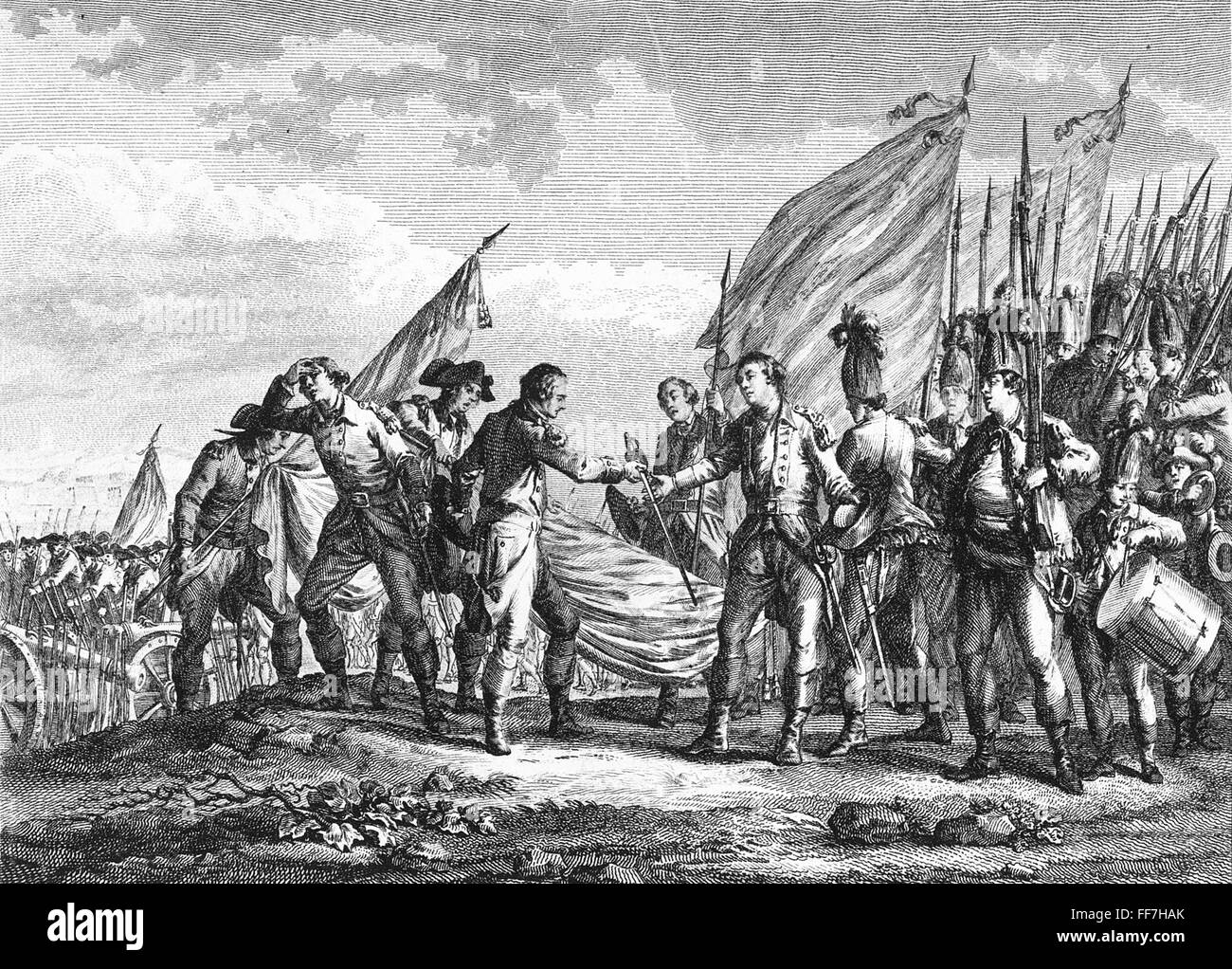 Battle of saratoga 1777 hi-res stock photography and images - Alamy