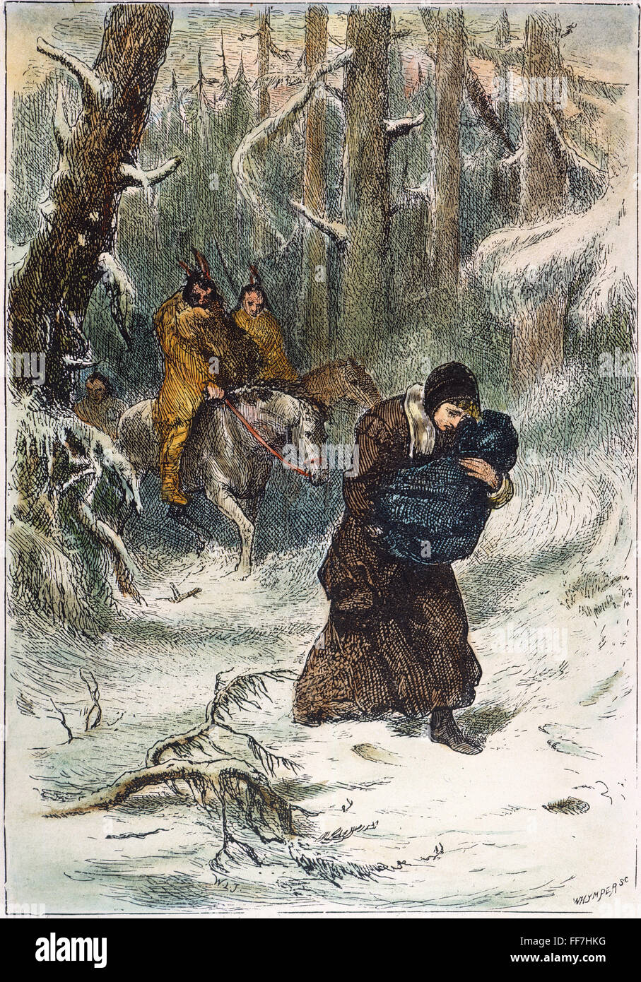 CAPTIVE: MARY ROWLANDSON. /nThe Native American captivity of Mrs. Mary ...