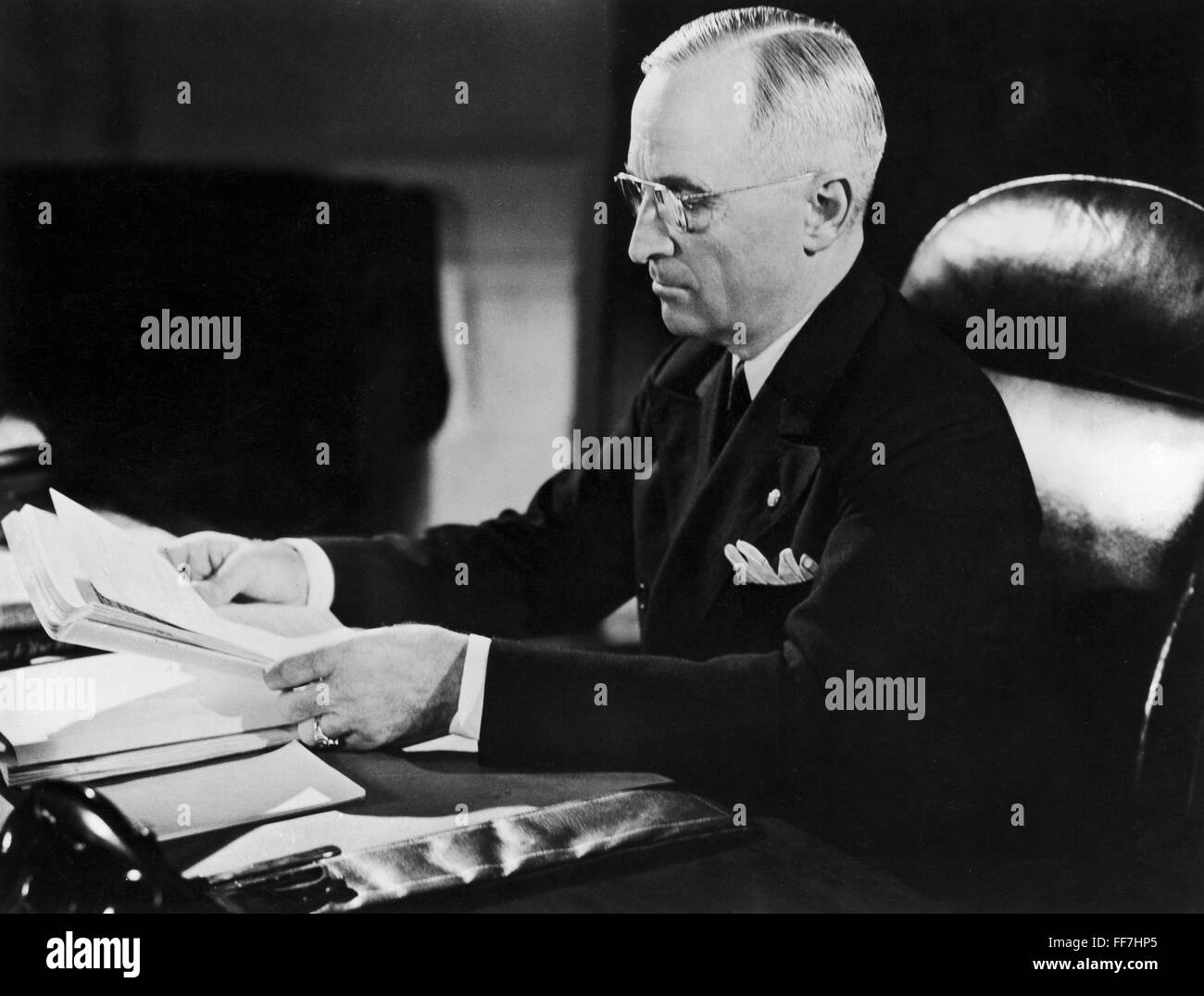 HARRY S. TRUMAN (1884-1972). /n33rd President of the United States ...