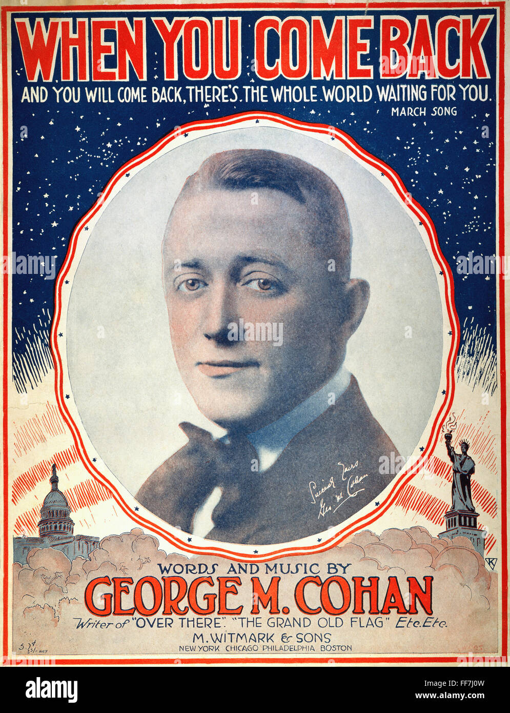 GEORGE M. COHAN (1878-1942). /nAmerican actor, playwright, and producer ...