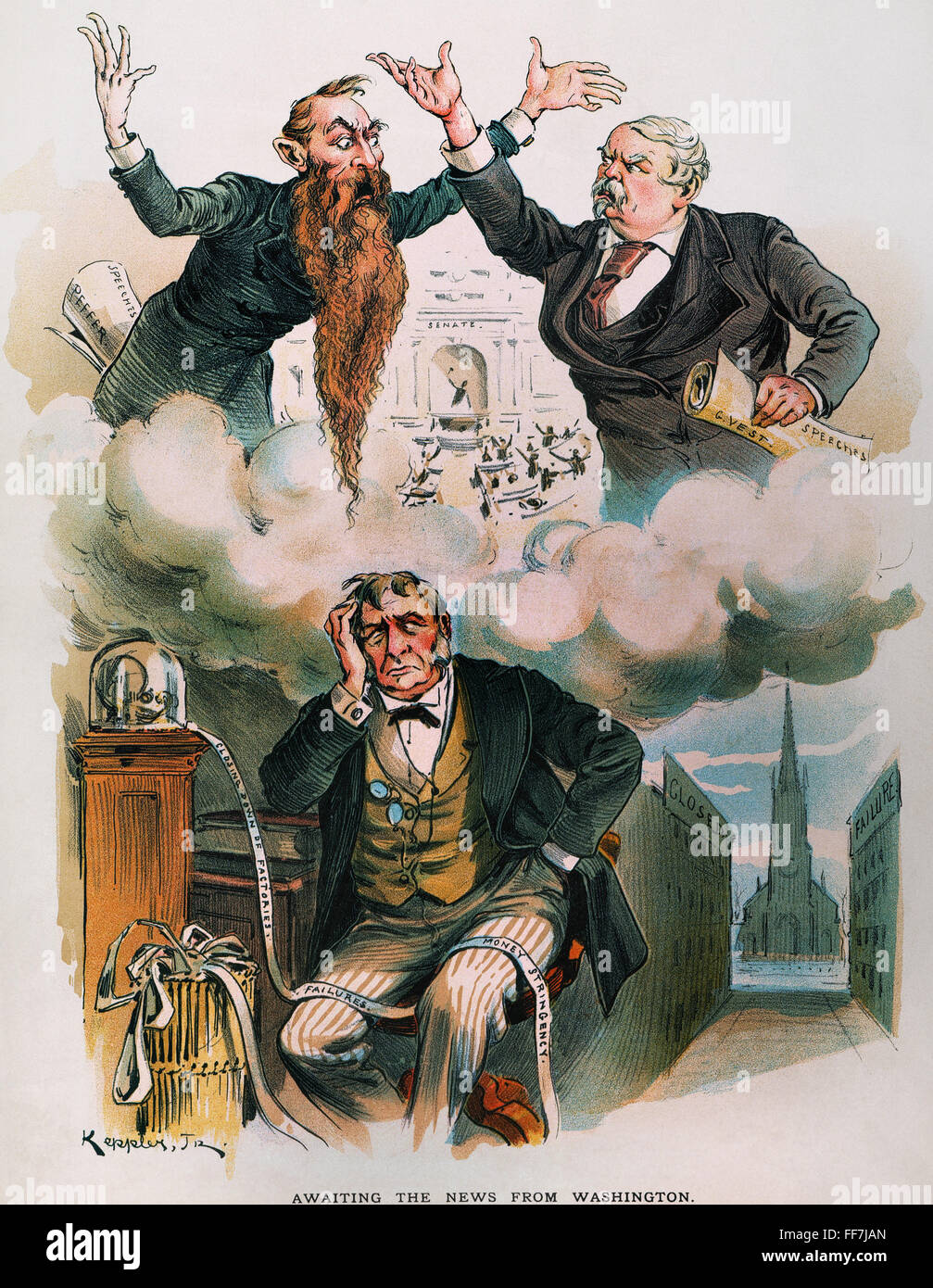 Silver panic of 1893 hi-res stock photography and images - Alamy