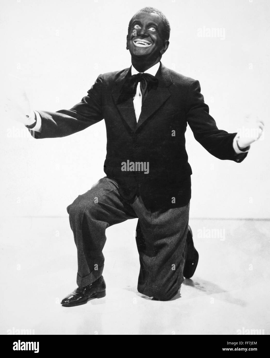 AL JOLSON (1886-1950). /nAmerican singer. In 'The Jazz Singer,' 1927 ...
